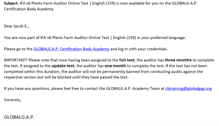 GLOBALG.A.P. Academy: how to find and register for a course - GLOBALG.A ...